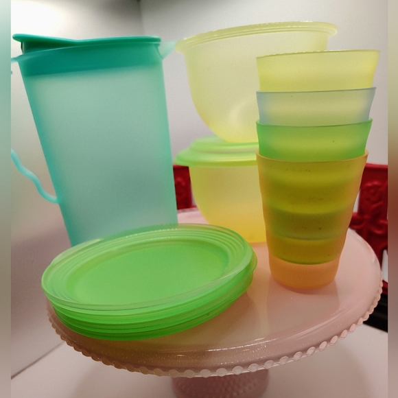 Tupperware | Toys | Vintage Childs Plastic Tupperware Kitchenware Play ...